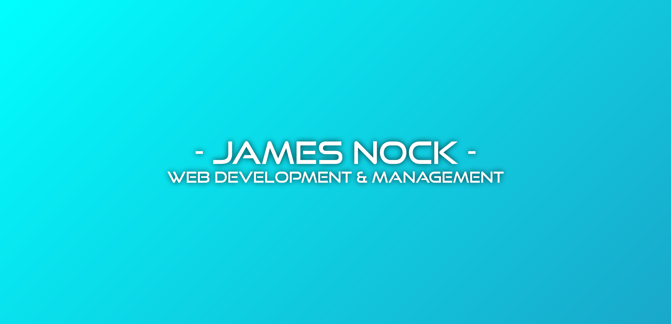 Web Development & Management by James Nock